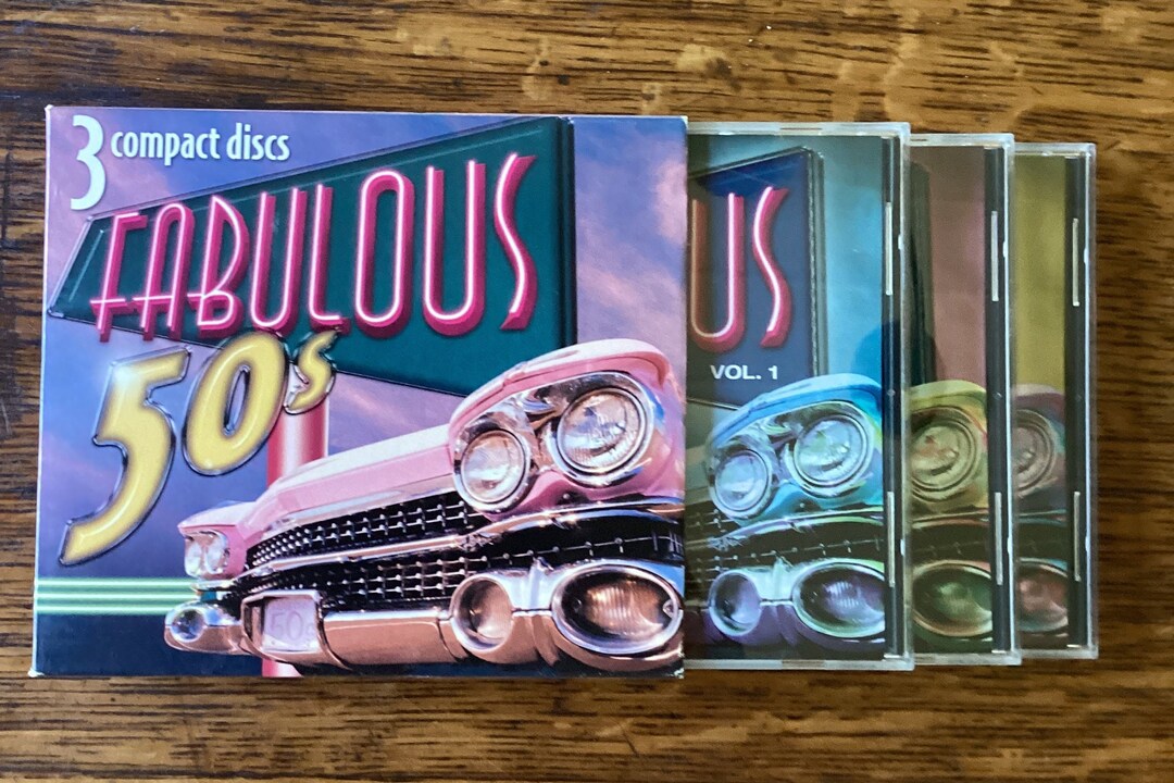 Fabulous 50’s 3 CD Set Various Artists 2003 Madacy Entertainment Group ...
