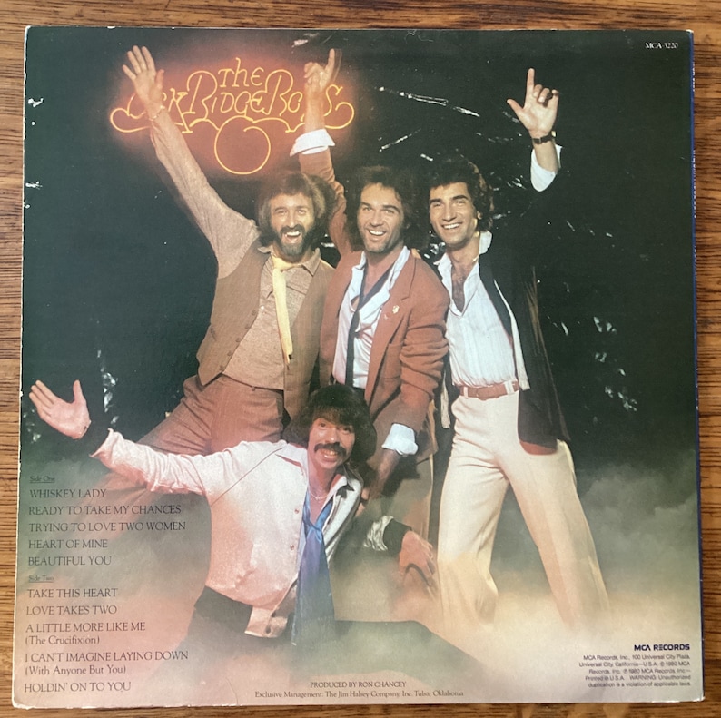 Oak Ridge Boys Together Stereo Vinyl LP 1980 MCA Records MCA-3220 - Etsy