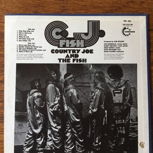 C.J. Fish Country Joe and the Fish Vinyl Stereo LP 1970 Vanguard ...