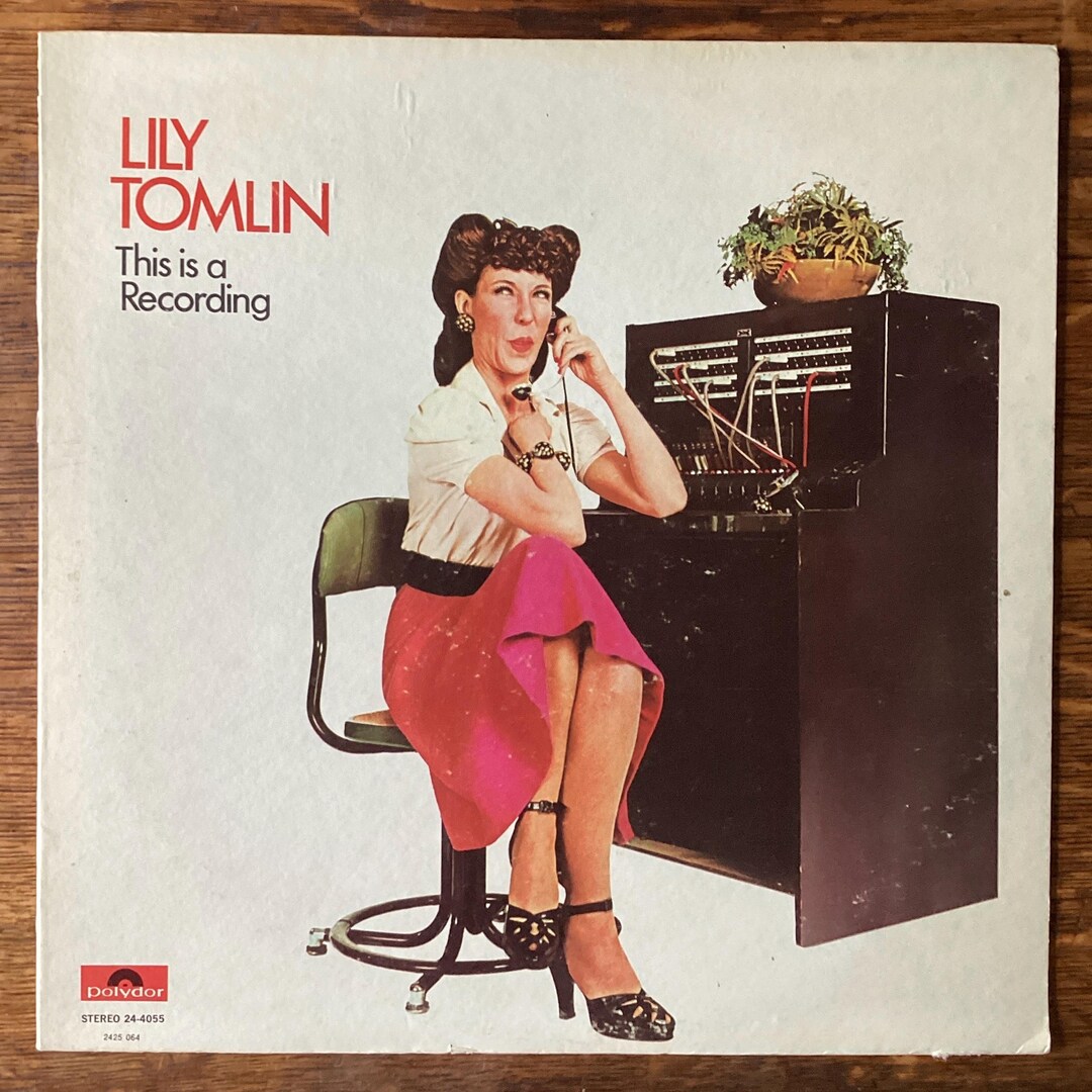 Lily Tomlin - This is A Recording - Stereo Vinyl Comedy Lp 1971 Polydor ...