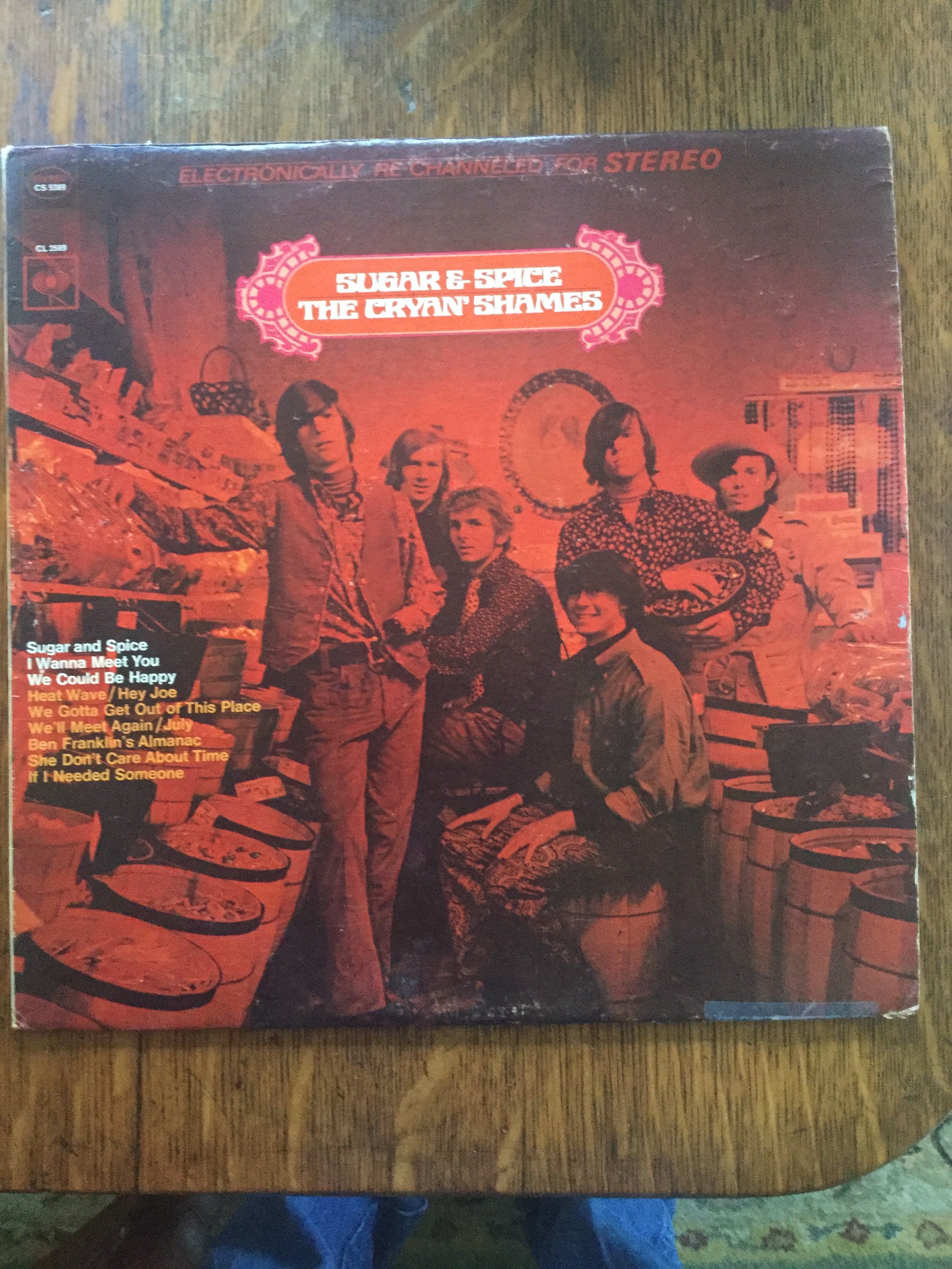 The Cryan Shames Sugar & Spice Stereo Vinyl LP 1966 Columbia | Etsy