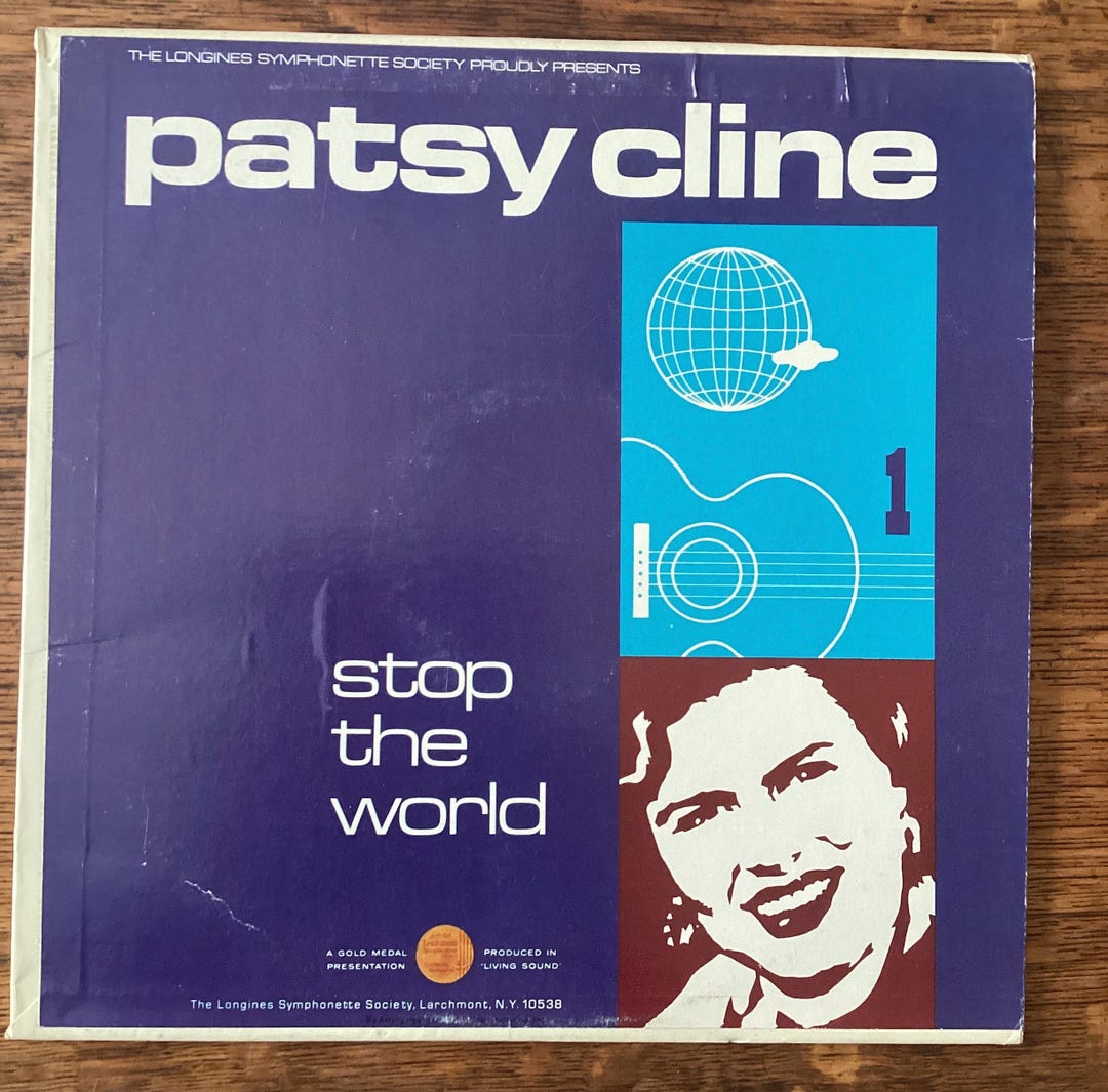 Patsy Cline - Stop the World - Stereo Vinyl LP 1969 Longines ...