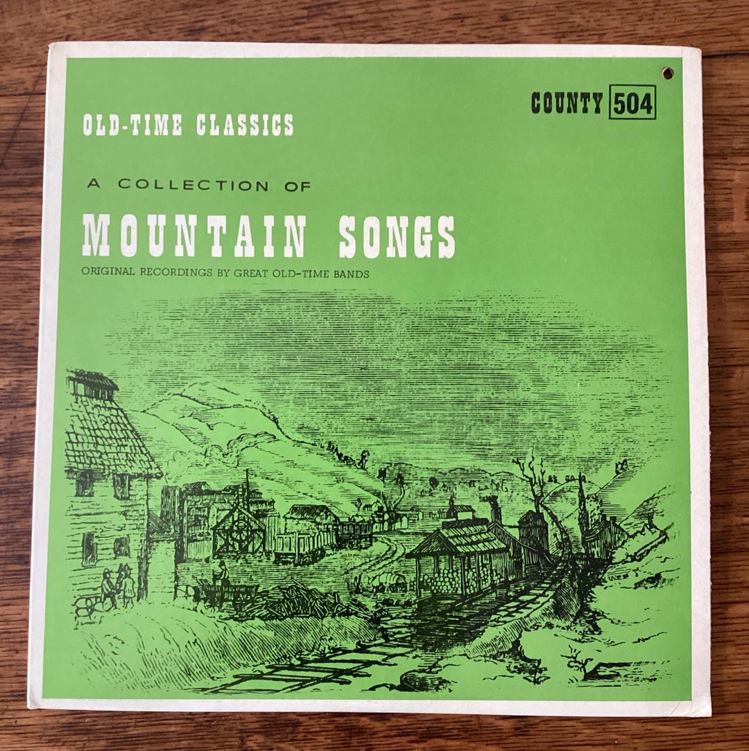 Mountain Songs - Various Artists - Stereo Vinyl Lp 1965 County Records ...