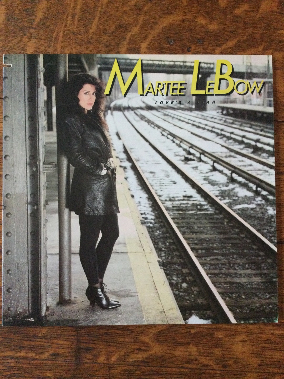 Martee Lebow Love’s A Liar Stereo Vinyl LP 1987 Atlantic Records 81729 ...