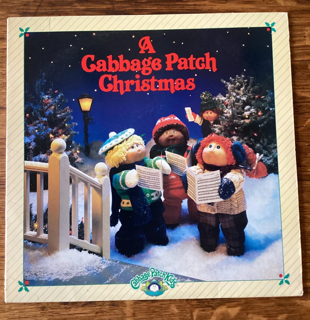 Cabbage Patch Kids - A Cabbage Patch Christmas - Vinyl LP 1984 Parker Brothers Music PB 7214 - Etsy