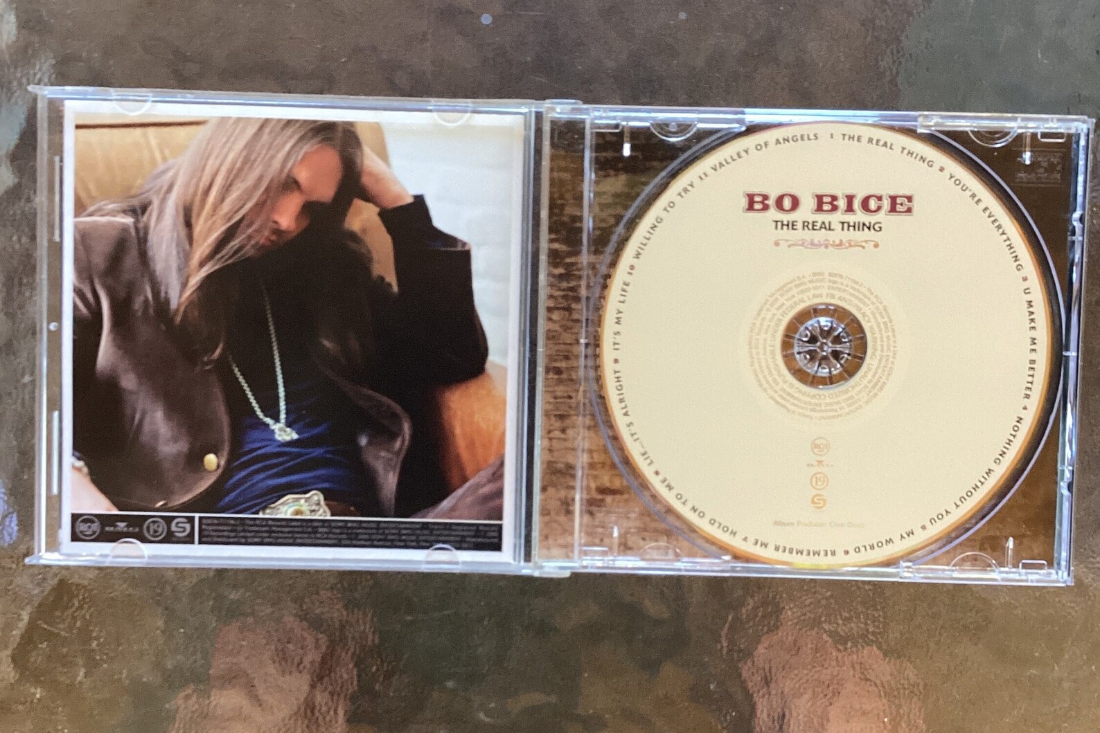 Bo Bice the Real Thing Stereo CD 2005 RCA Records 82976-71196-2 - Etsy