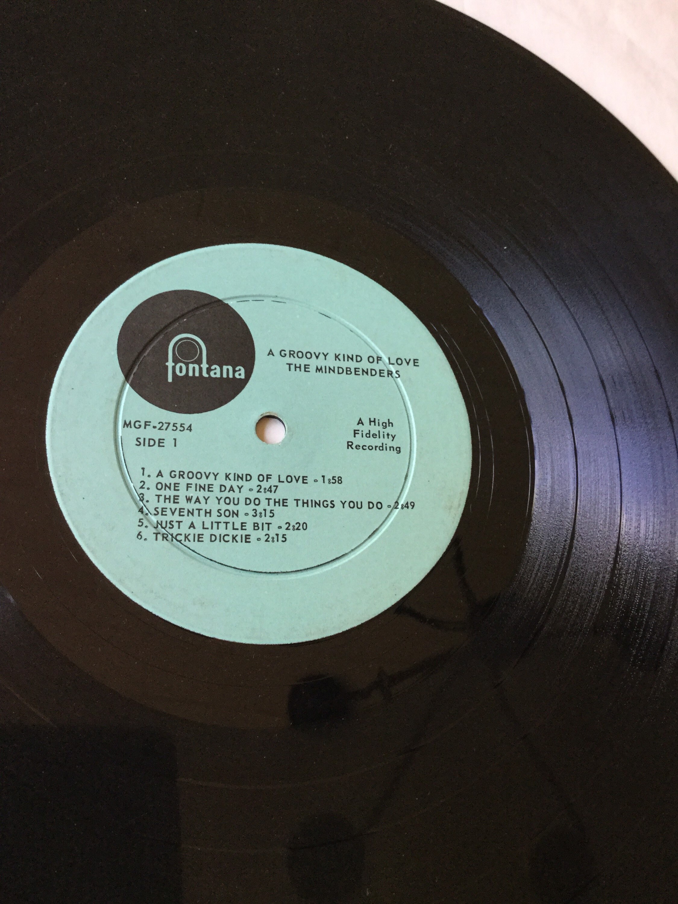 The Mindbenders Groovy Kind of Love Mono Vinyl Lp 1966 Fontana - Etsy UK