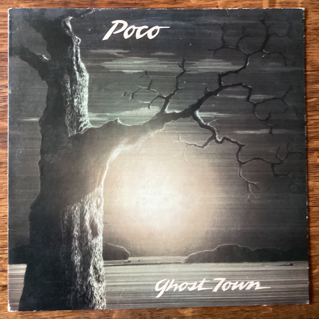 Poco Ghost Town Stereo Vinyl LP 1982 Atlantic Records 80008-1 - Etsy