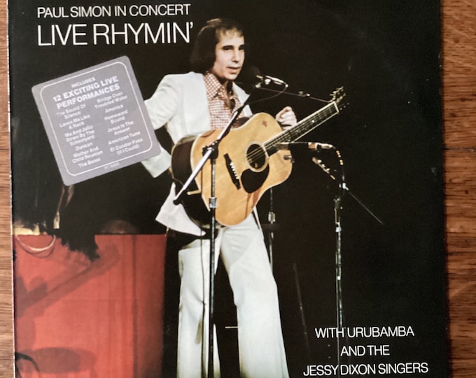 Paul Simon in Concert Live Rhymin’ Stereo Vinyl LP 1974 Columbia ...