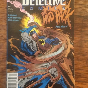 Batman’s Detective Comics # 607 1989 DC Comics Mud Pack 4 of 4 - Etsy