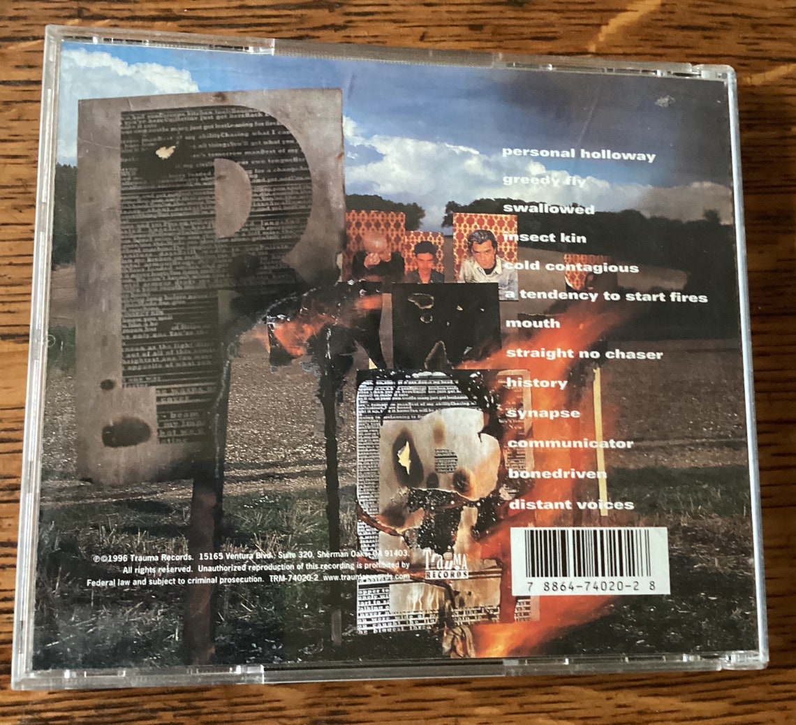 Bush Razorblade Suitcase CD 1996 Trauma Records TRM-74020-2 - Etsy