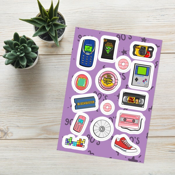 90s Stickers - Etsy