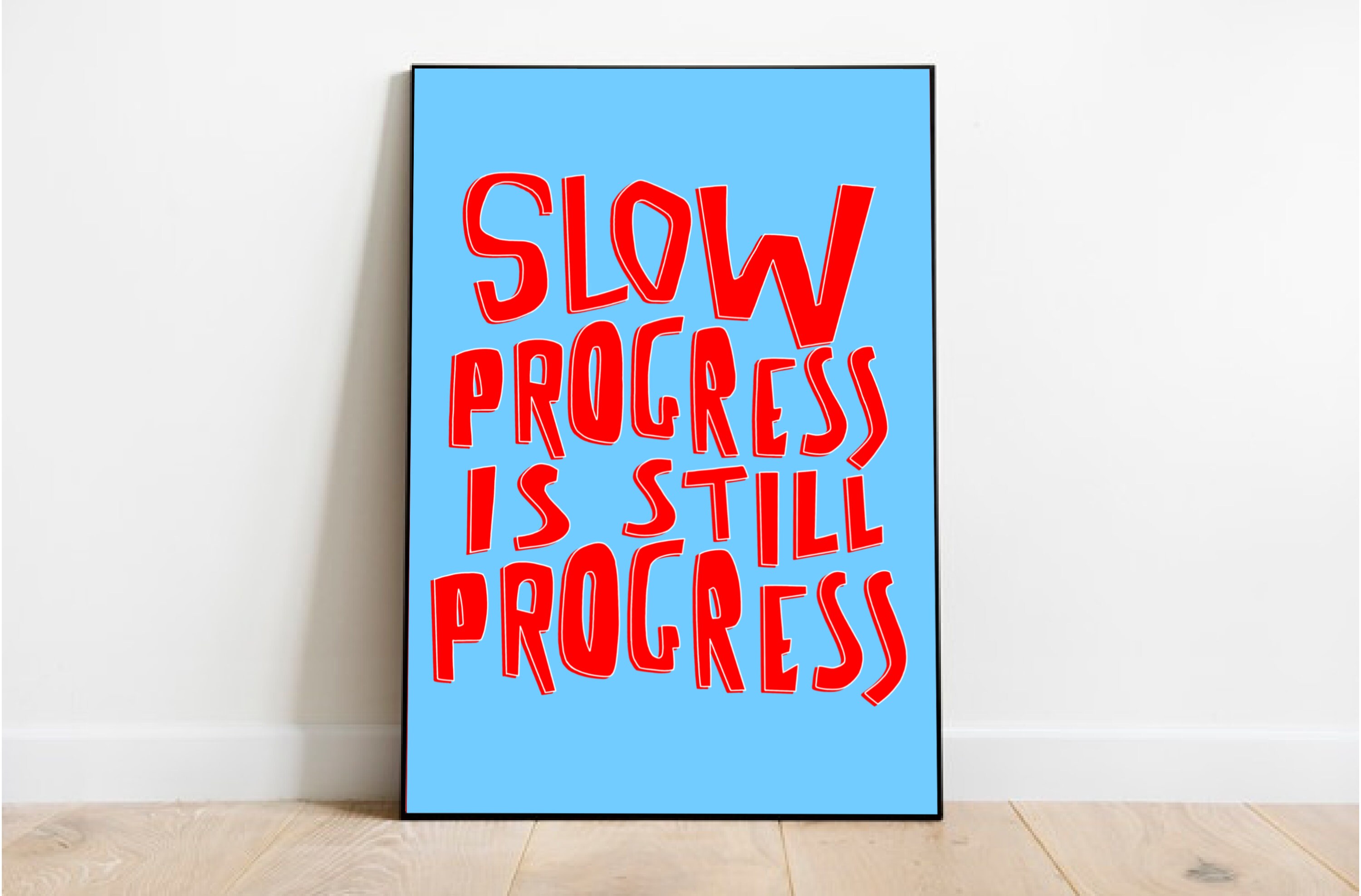 Slow Progress is Still Progress A4/A5/A6 | Etsy Slow Progress is Still Progress A4/A5/A6 | Etsy