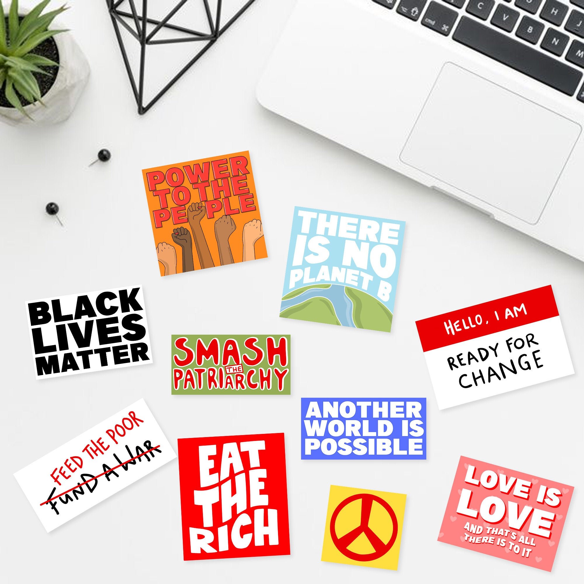 Politische Sticker Pack Für Notebooks / Laptops / Telefone / | Etsy