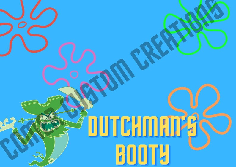 Spongebob Party Food Labels - Etsy