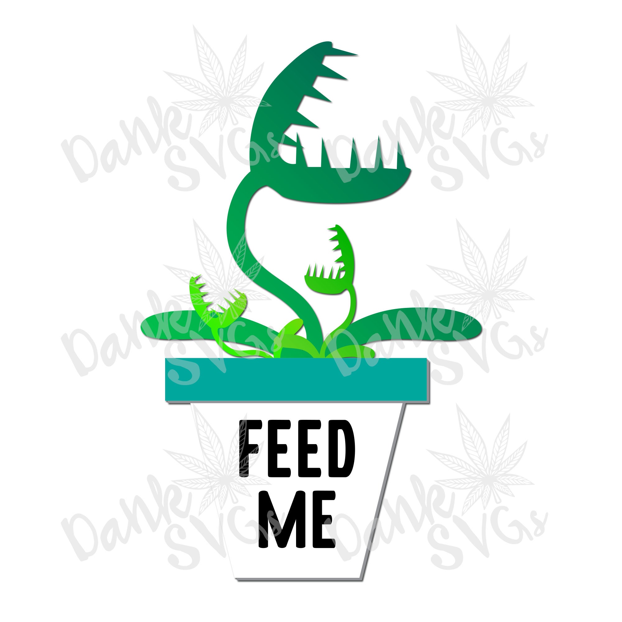 Venus Fly Trap - Feed Me SVG/JPEG/PNG - Etsy