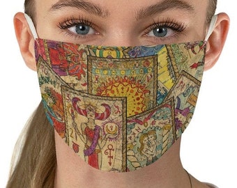 Witch Face Mask - Etsy