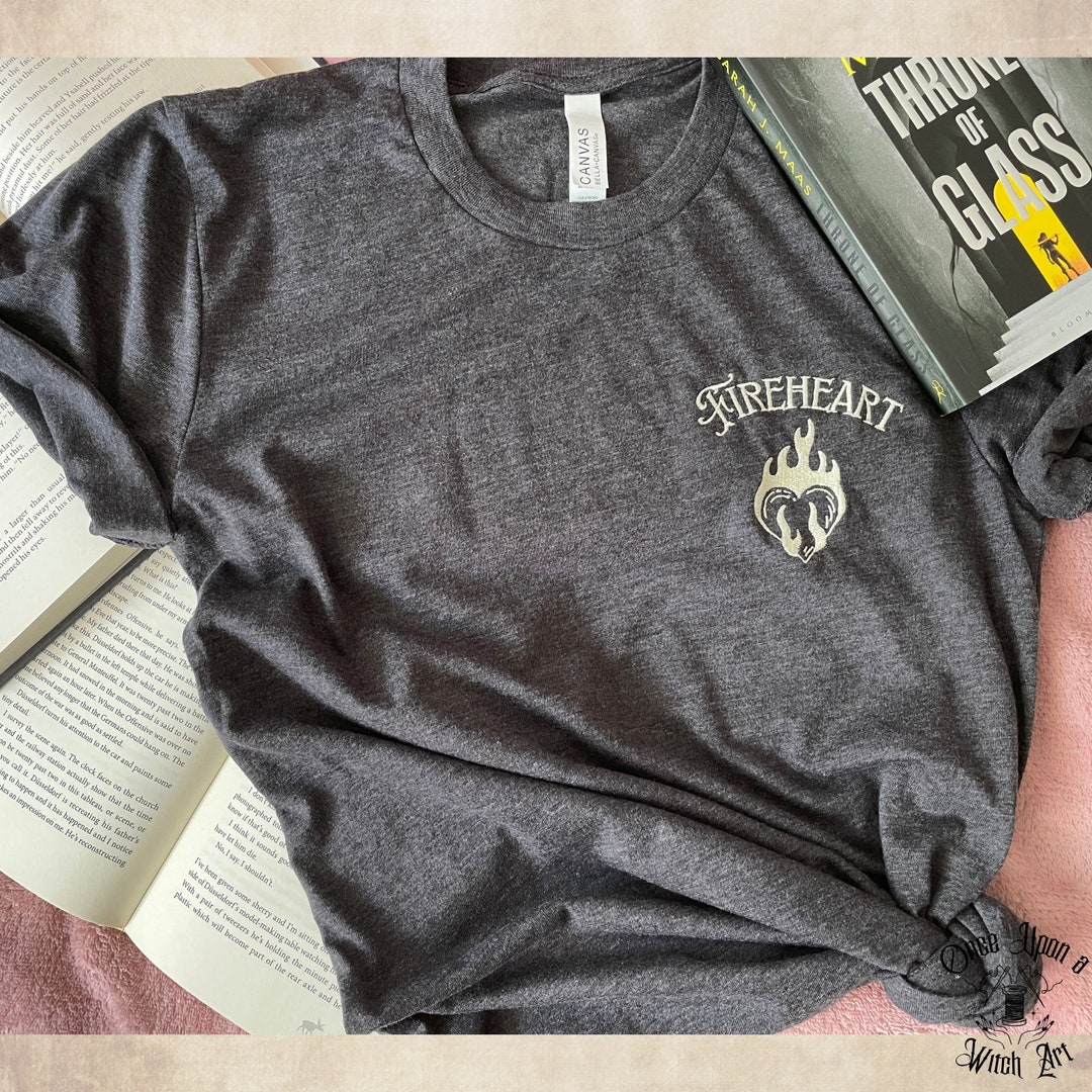 Throne of Glass Fireheart Unisex T-shirt TOG Shirt Officially - Etsy