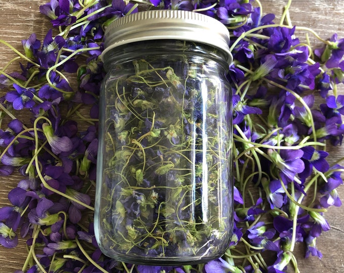 8 Grams Dried Organic Violets - Etsy