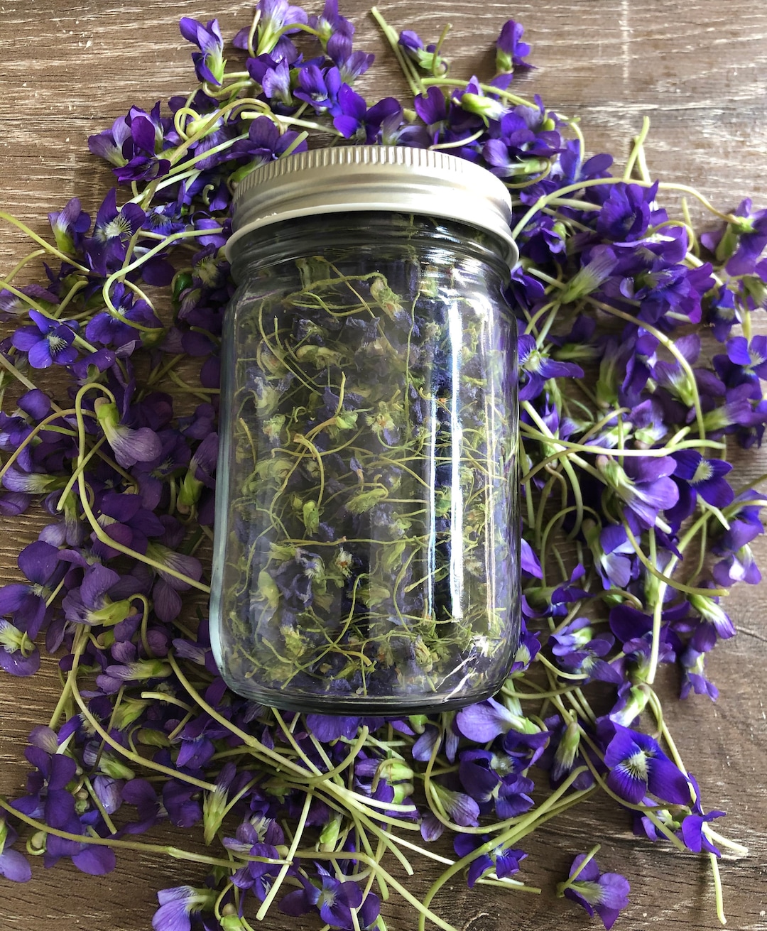 8 Grams Dried Organic Violets - Etsy