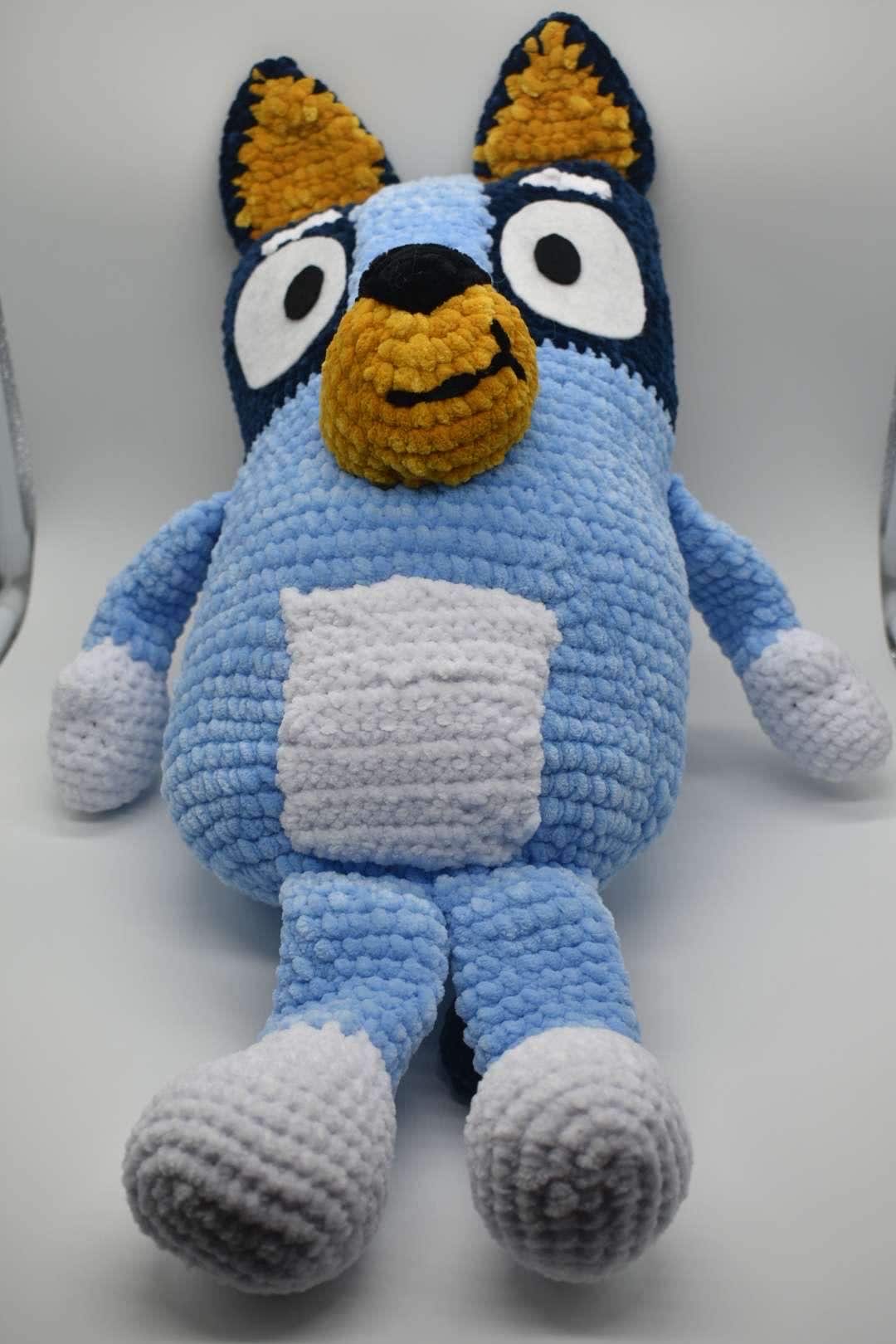 Crochet Bluey Stuffed Animal - Etsy