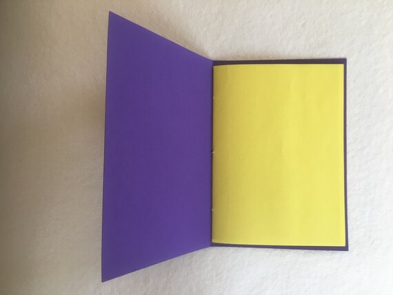 Purple sketchbook/drawing book. | Etsy