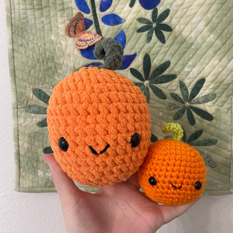 Orange Plushie - Etsy