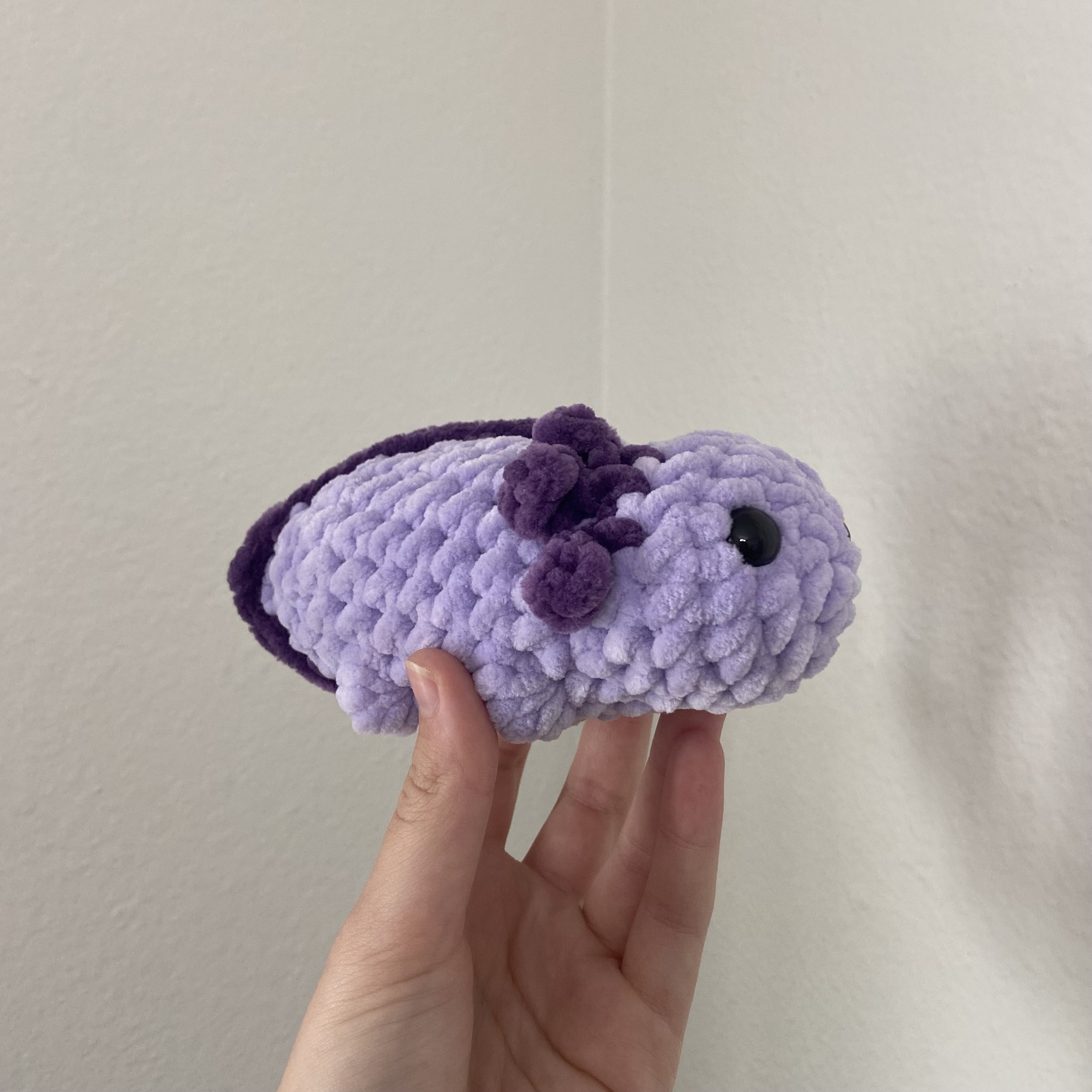 Crochet Axolotl Plushie, Axolotl, Purple Axolotl, Teal Axolotl, Yellow ...