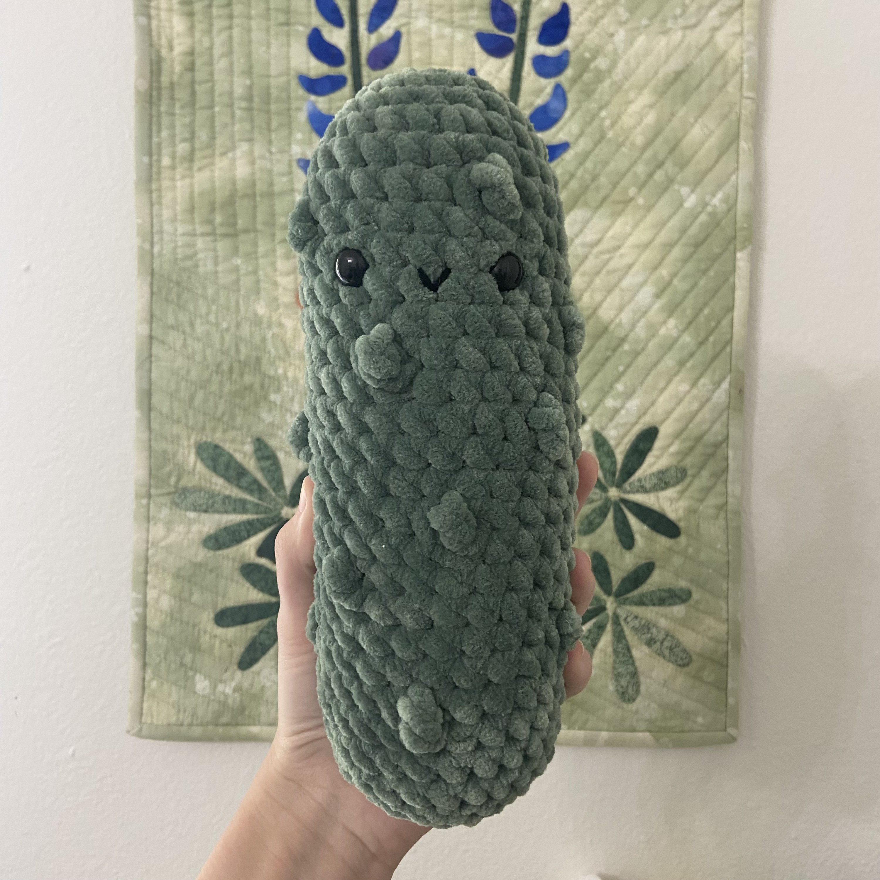 Crochet Pickle Plush Pickle Plushie Pickle Toy Food - Etsy
