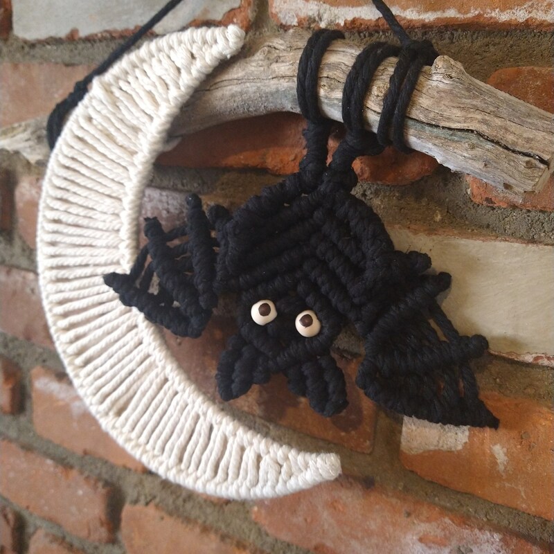 Macrame Bat - Etsy