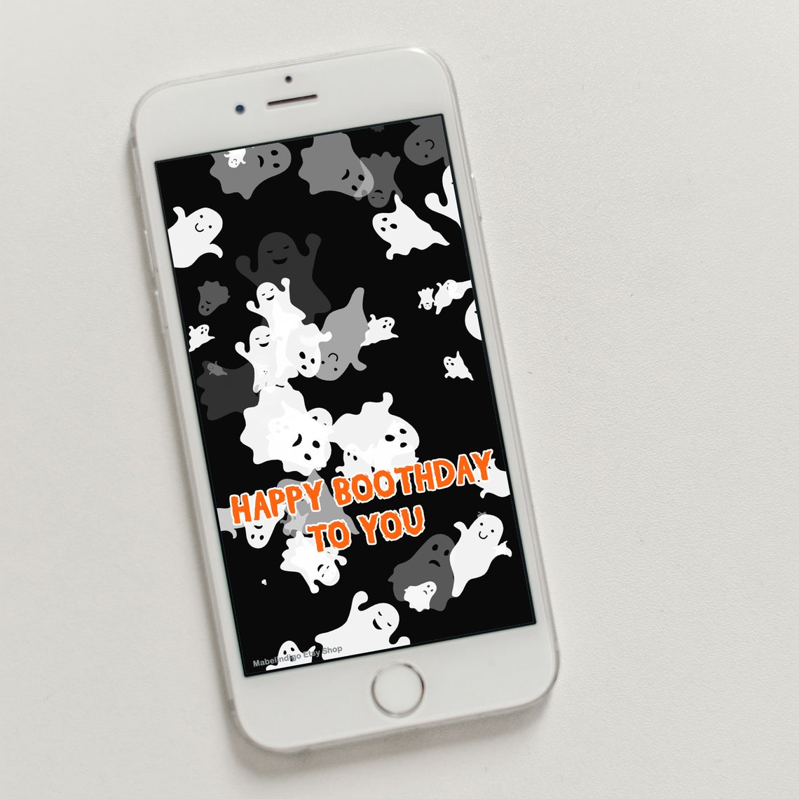 Animated E-card Happy Birthday Ghost Halloween Card|scary Halloween ...
