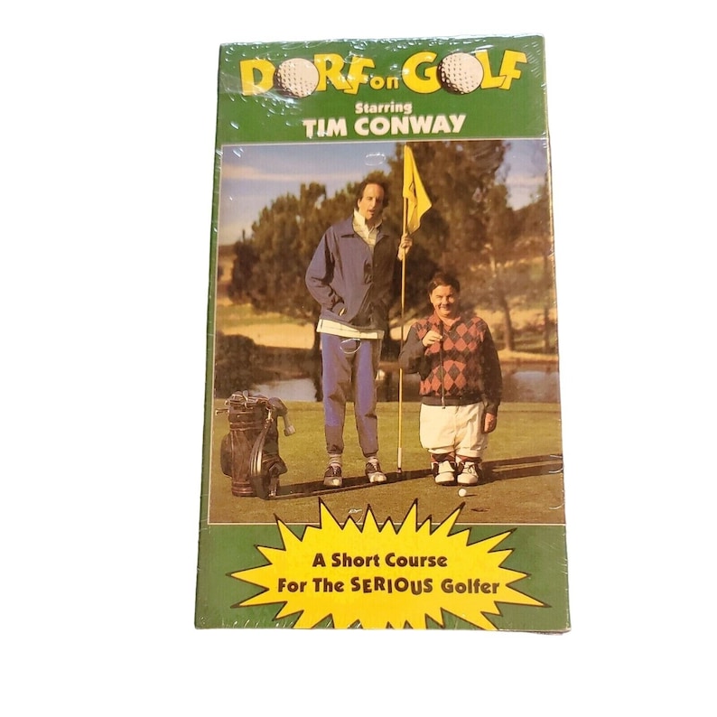 Dorf on Golf VHS Tape Tim Conway Comedy Short Course Golfers 1987 - Etsy