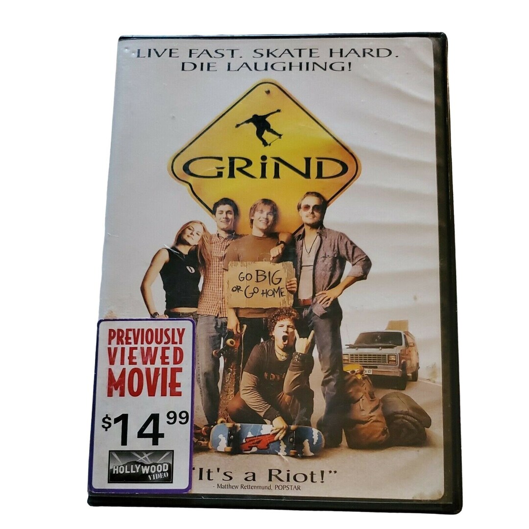 Grind DVD 2003 Mike Vogel Vince Vieluf Adam Brody Skateboarding - Etsy