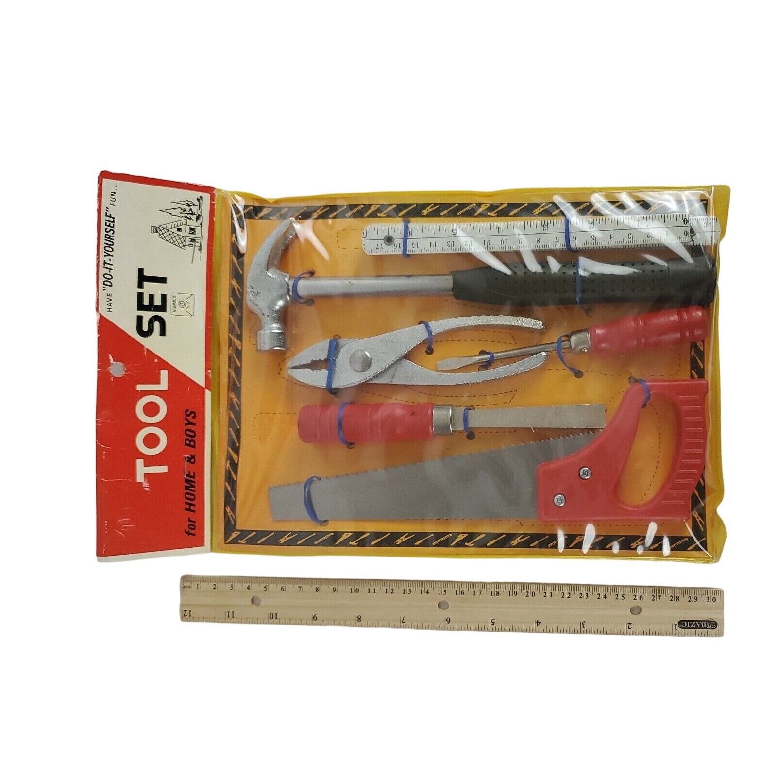 Vintage American Boy Tool Set by Summco Nickel Plated Tools - Etsy