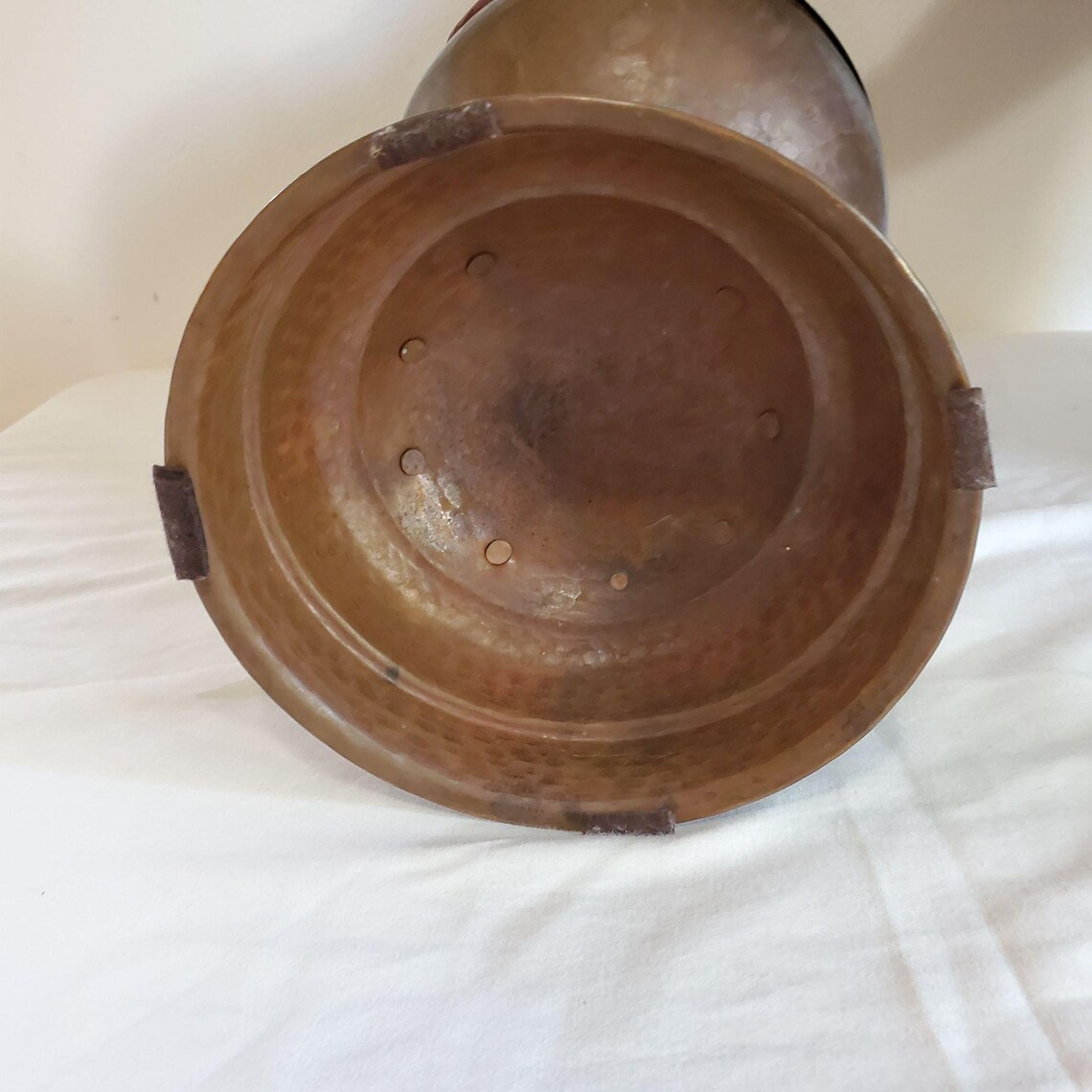 Antique Middle Eastern Hammered Copper Brazier Heater Unique - Etsy