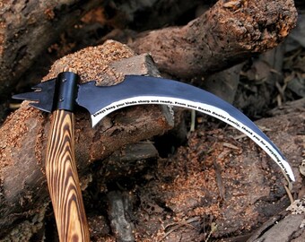 Paper, Party & Kids Craft Supplies & Tools Custom Scythe Engraved etna ...