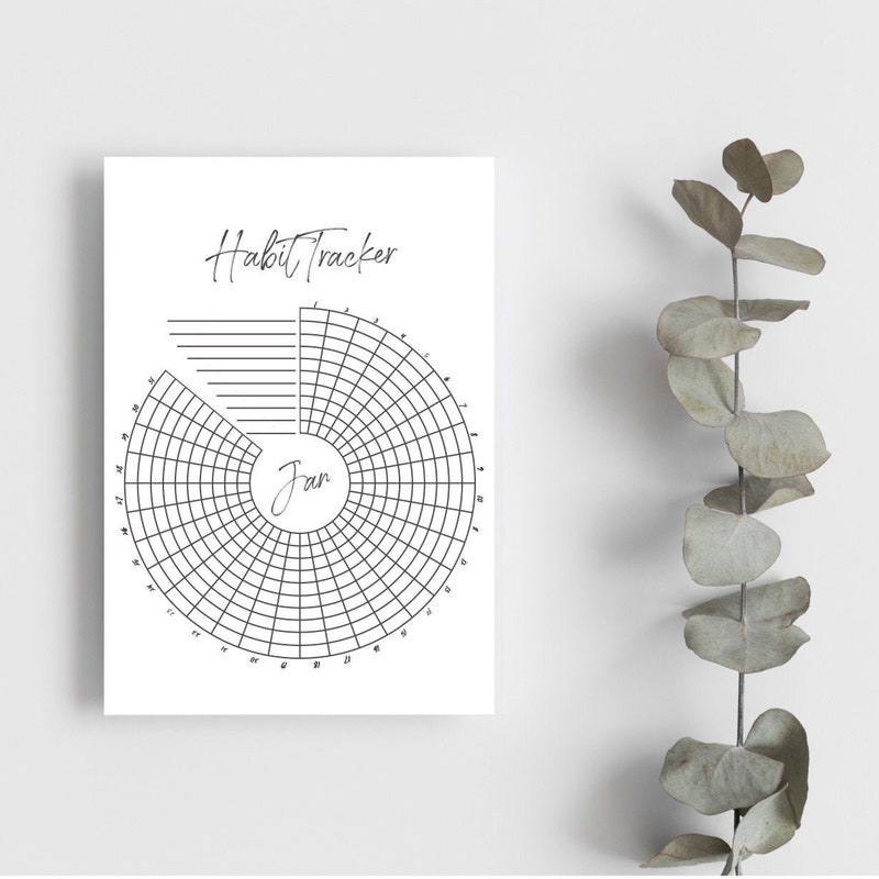 Circle Tracker - Etsy