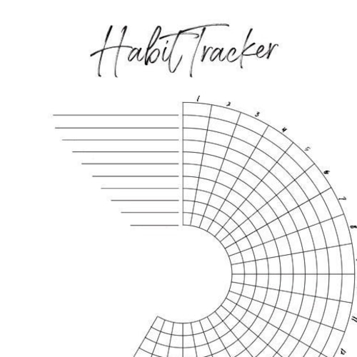 30 Day Challenge Tracker Printable Packet PDF Habit Tracker - Etsy