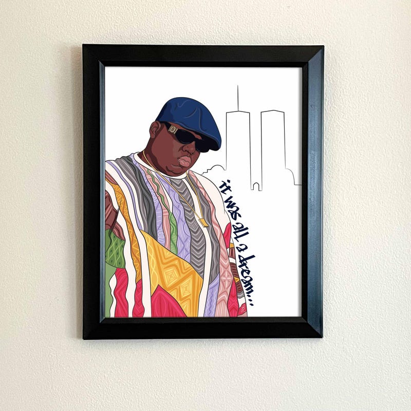 Biggie Smalls Poster - Etsy
