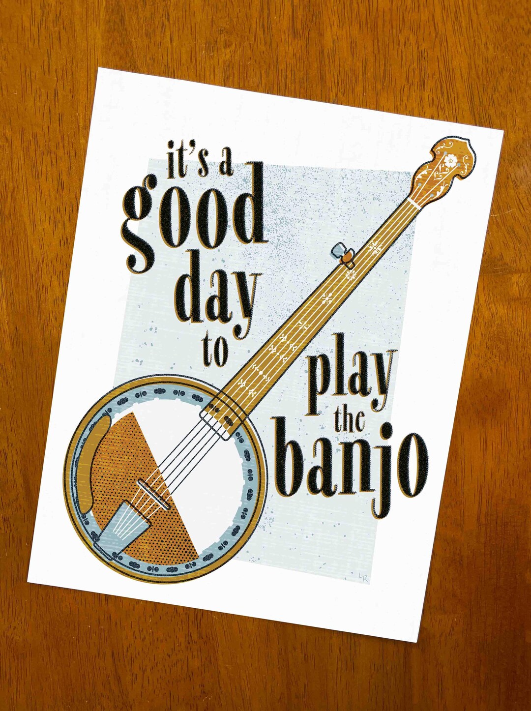 Bluegrass Banjo Fine Art Print | Multiple Sizes | Banjo Giclée Art ...
