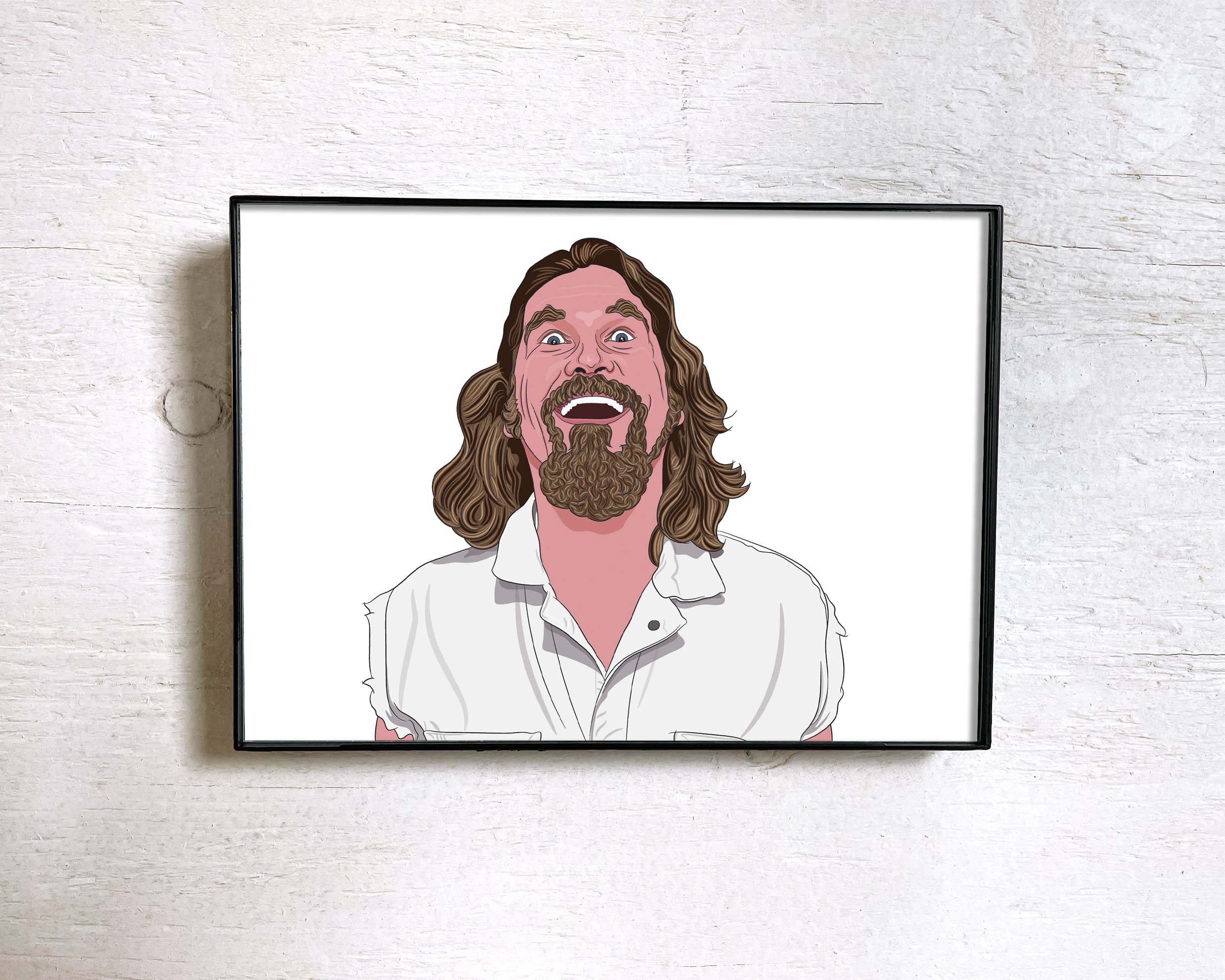 The Big Lebowski The Dude Drawing