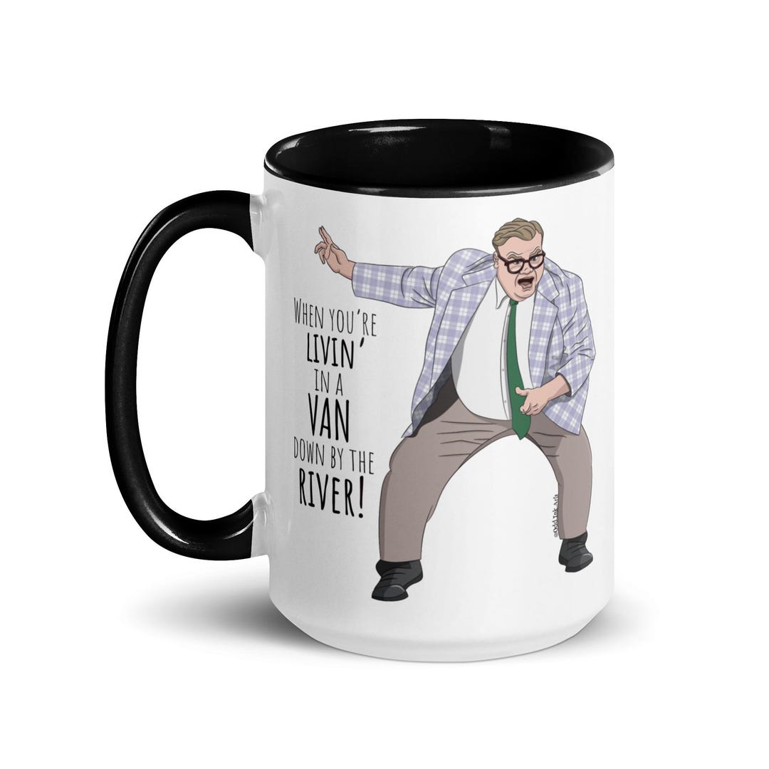Chris Farley as Snl's Matt Foley Ceramic Mug - 11 Oz or 15 Oz - Coffee ...