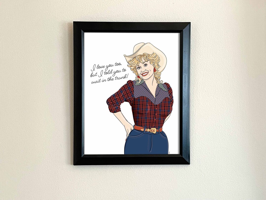 Dolly Parton Art Print Original Illustration Dolly Parton - Etsy