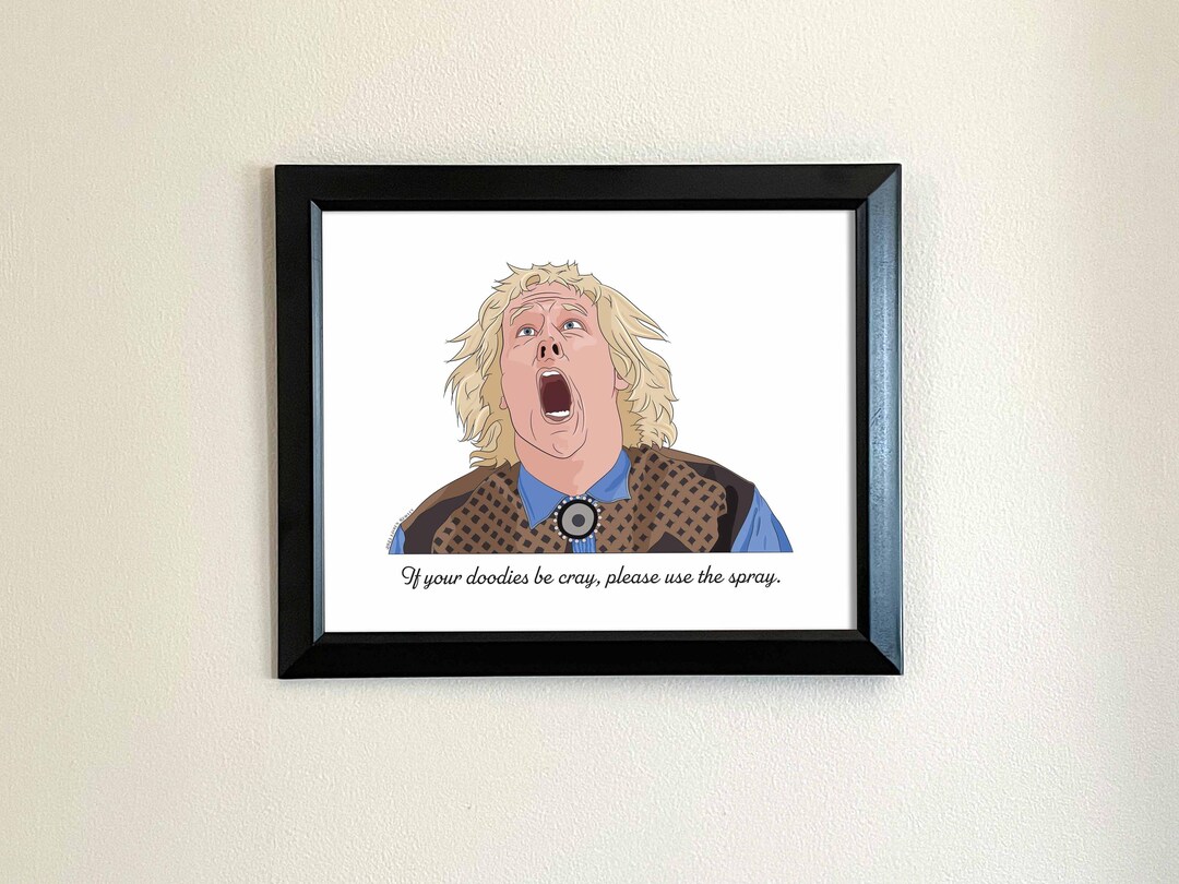 Dumb and Dumber's Harry Dunne Fine Art Print | Original Illustration ...