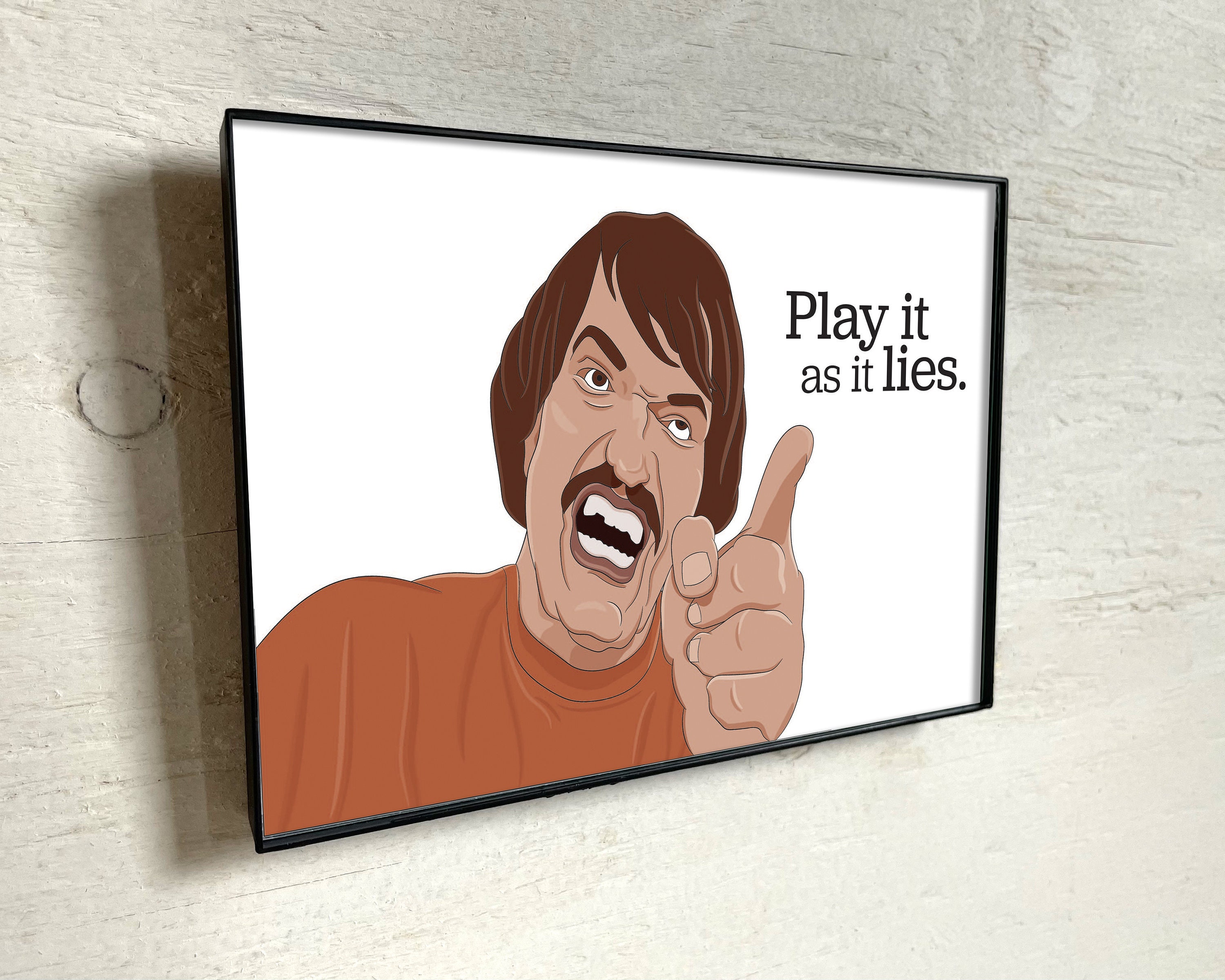 Happy Gilmore Mr. Larson play It as It Lies Fine Art Print Original ...