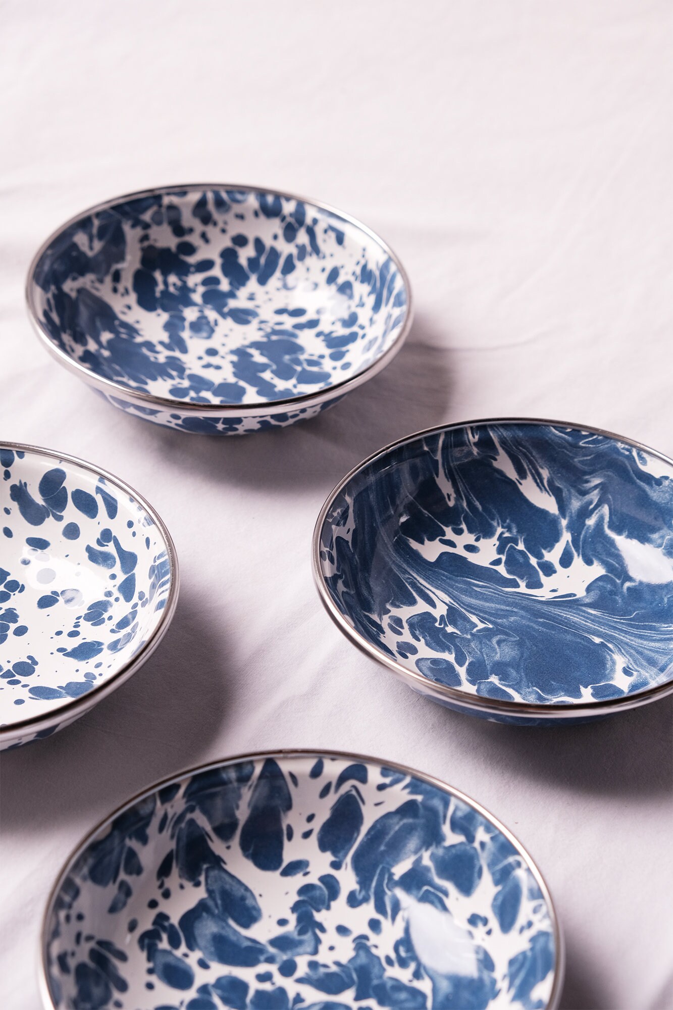 Small Colourful Marble Enamel Jewellery Bowl - Made in Bali - Etsy