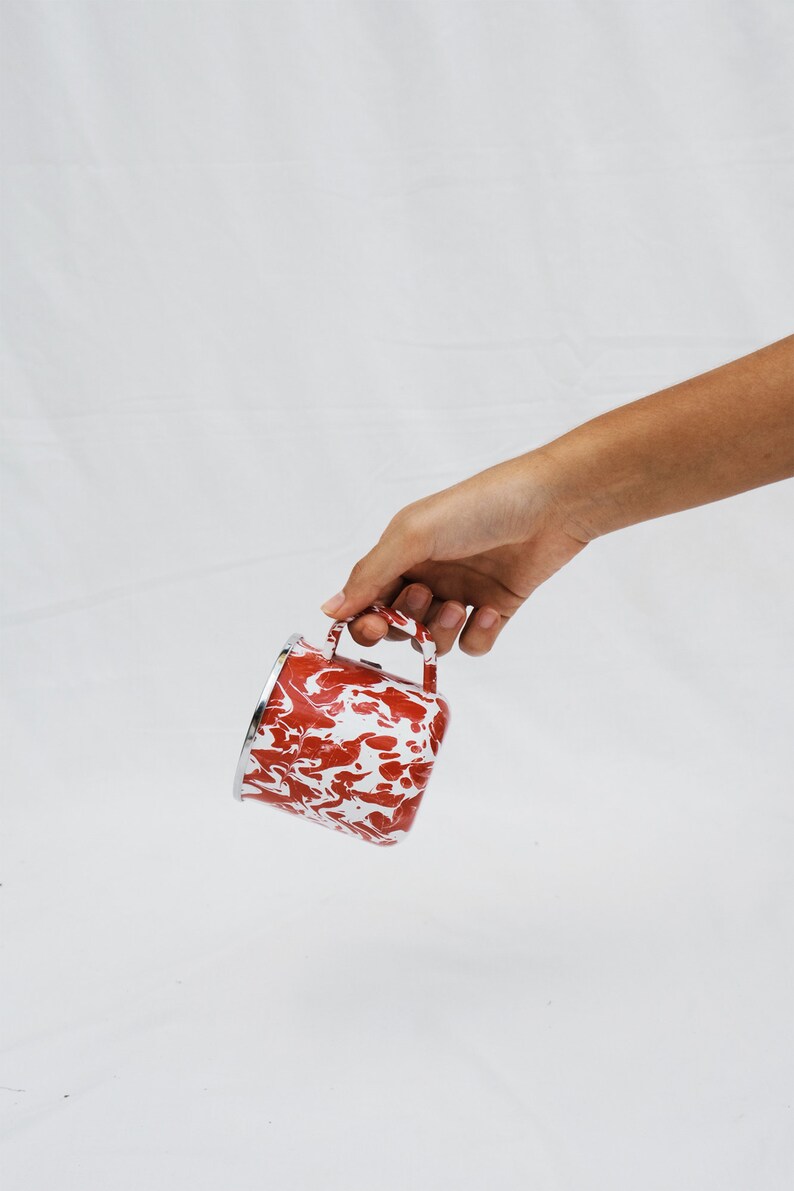 Beautiful Colourful Enamel Marble Mugs Made in Bali | Etsy