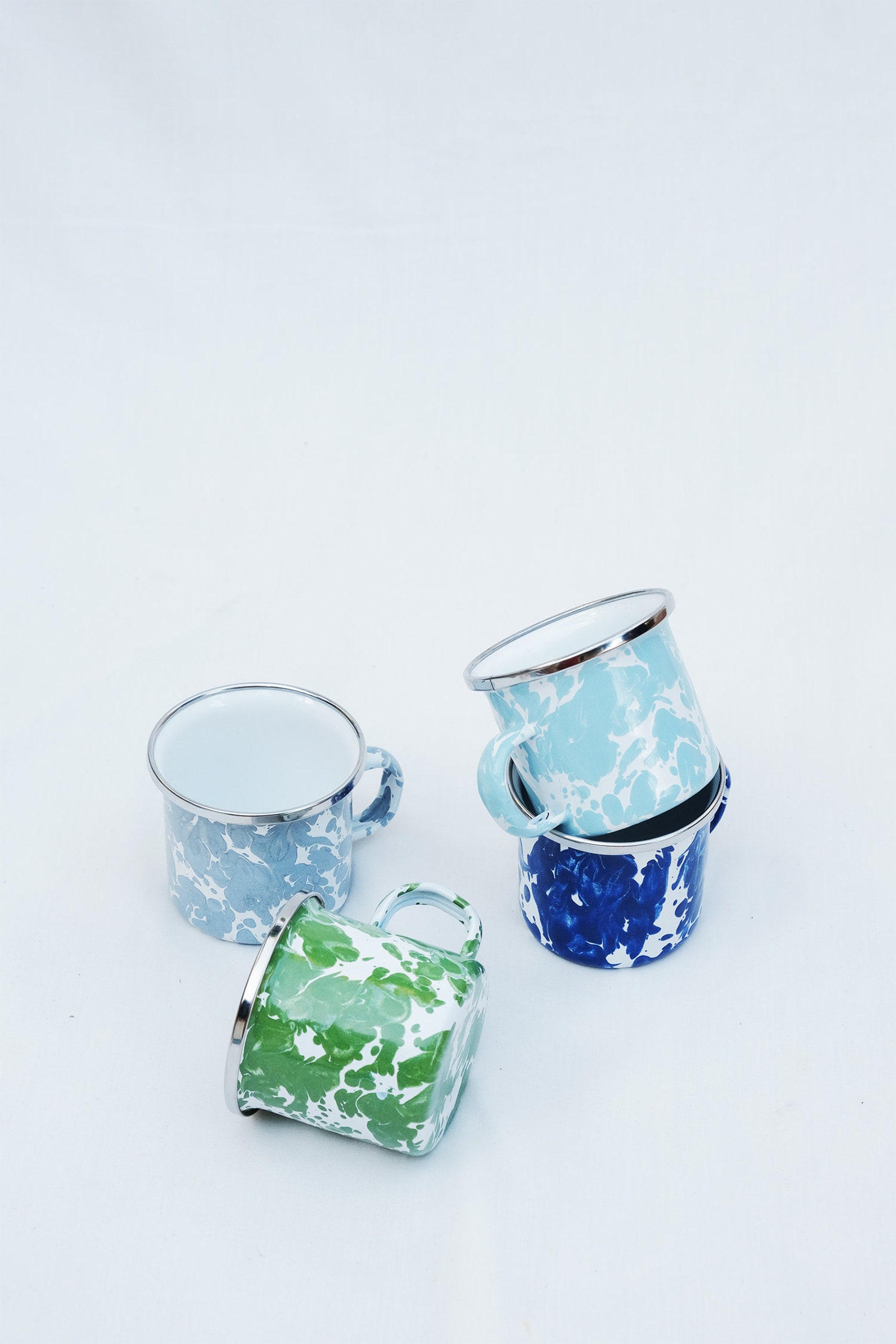 Colourful Marble Enamel Espresso Cups Made in Bali. - Etsy
