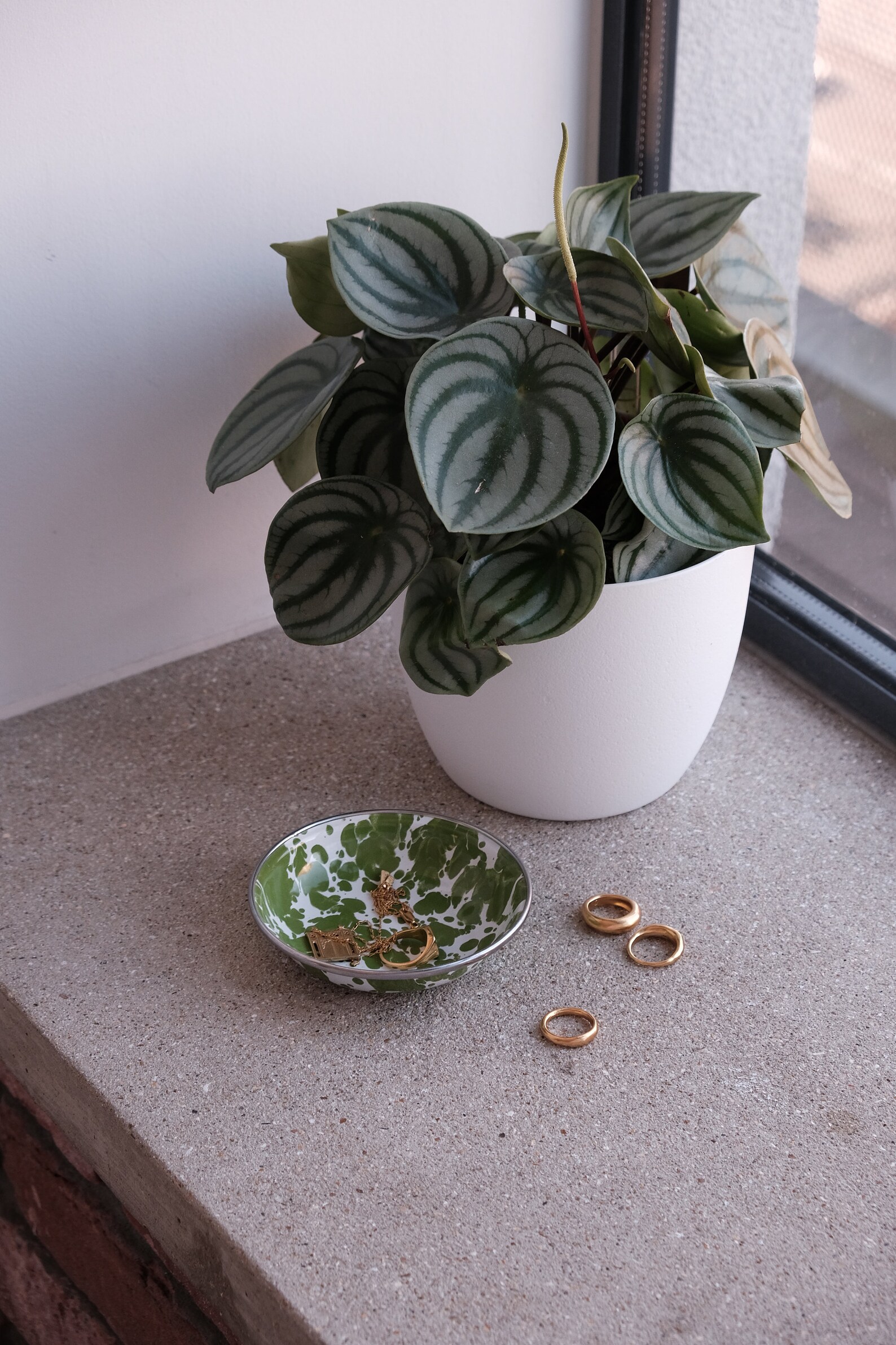 Small Colourful Marble Enamel Jewellery Bowl - Made in Bali - Etsy