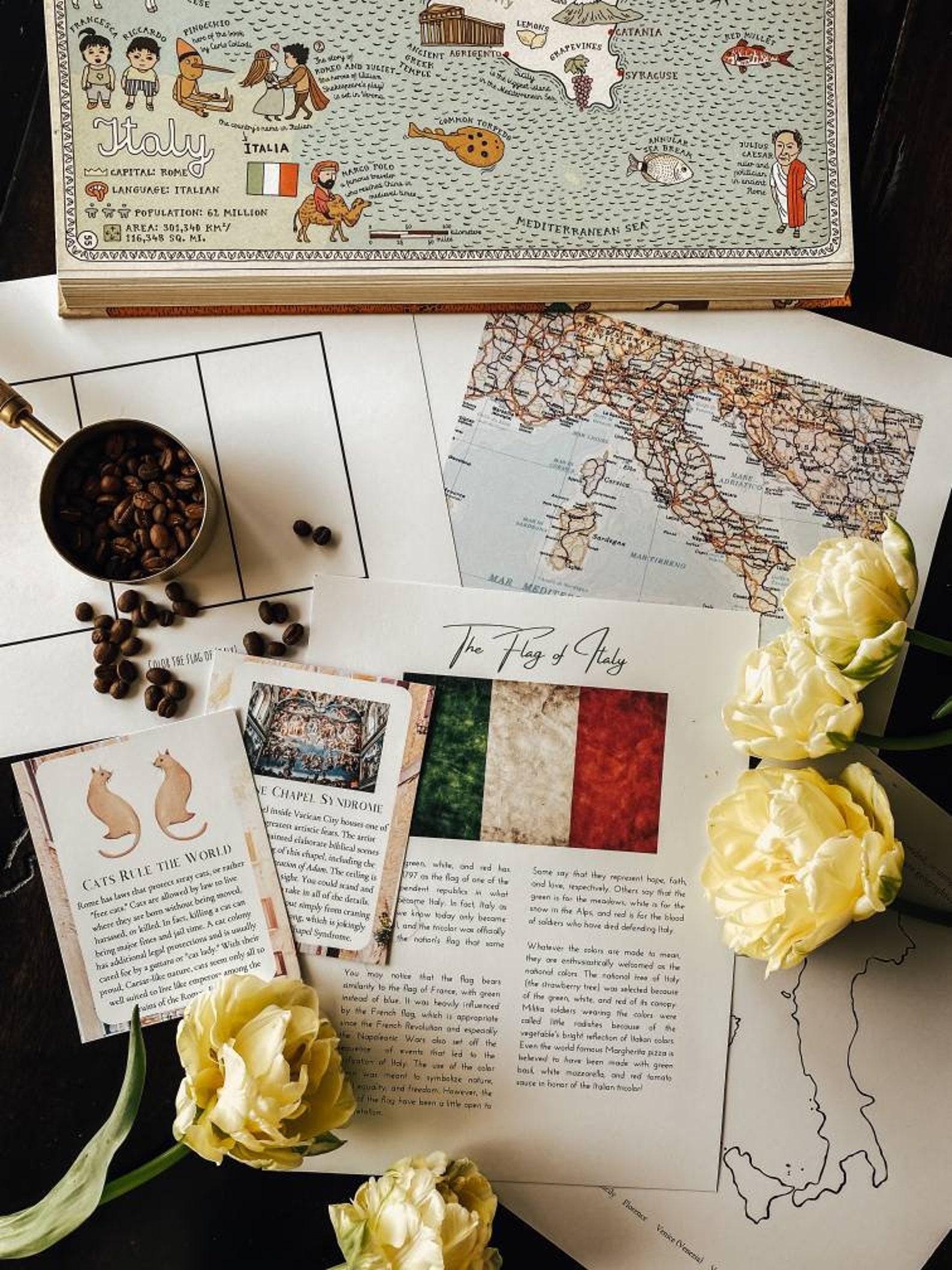 Italy Country Unit | Digital Download, - Etsy